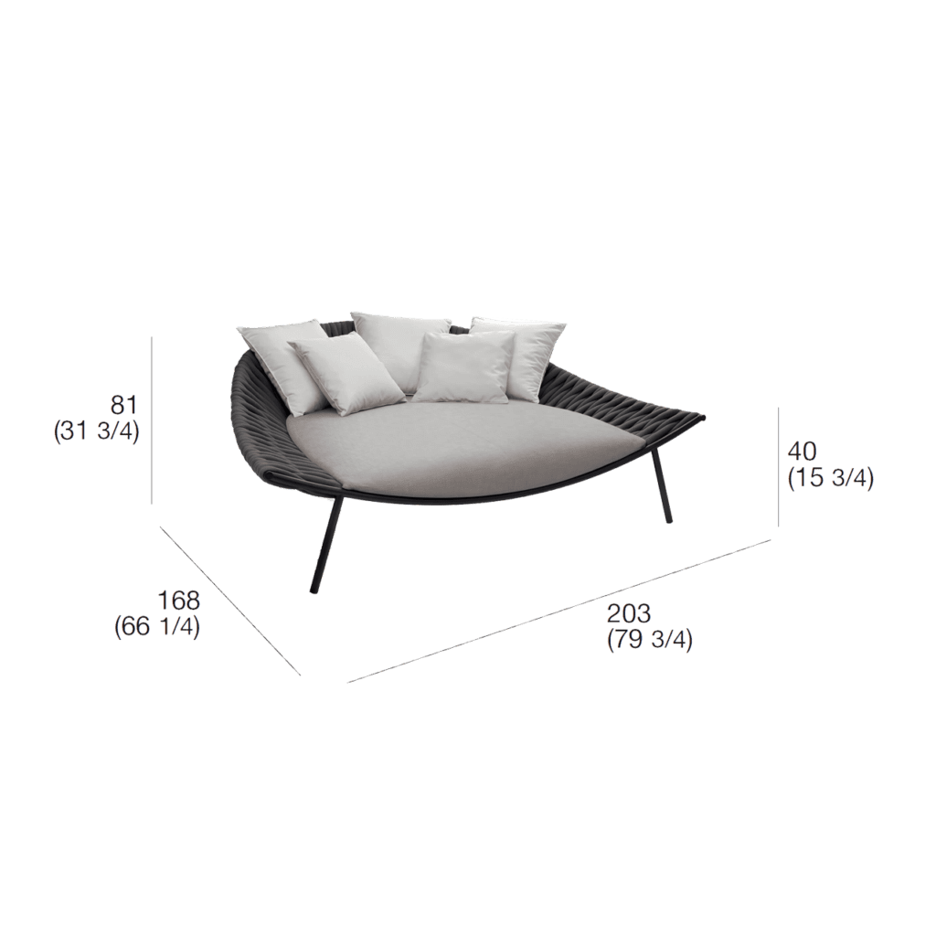 Roda - Daybed ARENA 001 - LONGHO | Design Concept Store